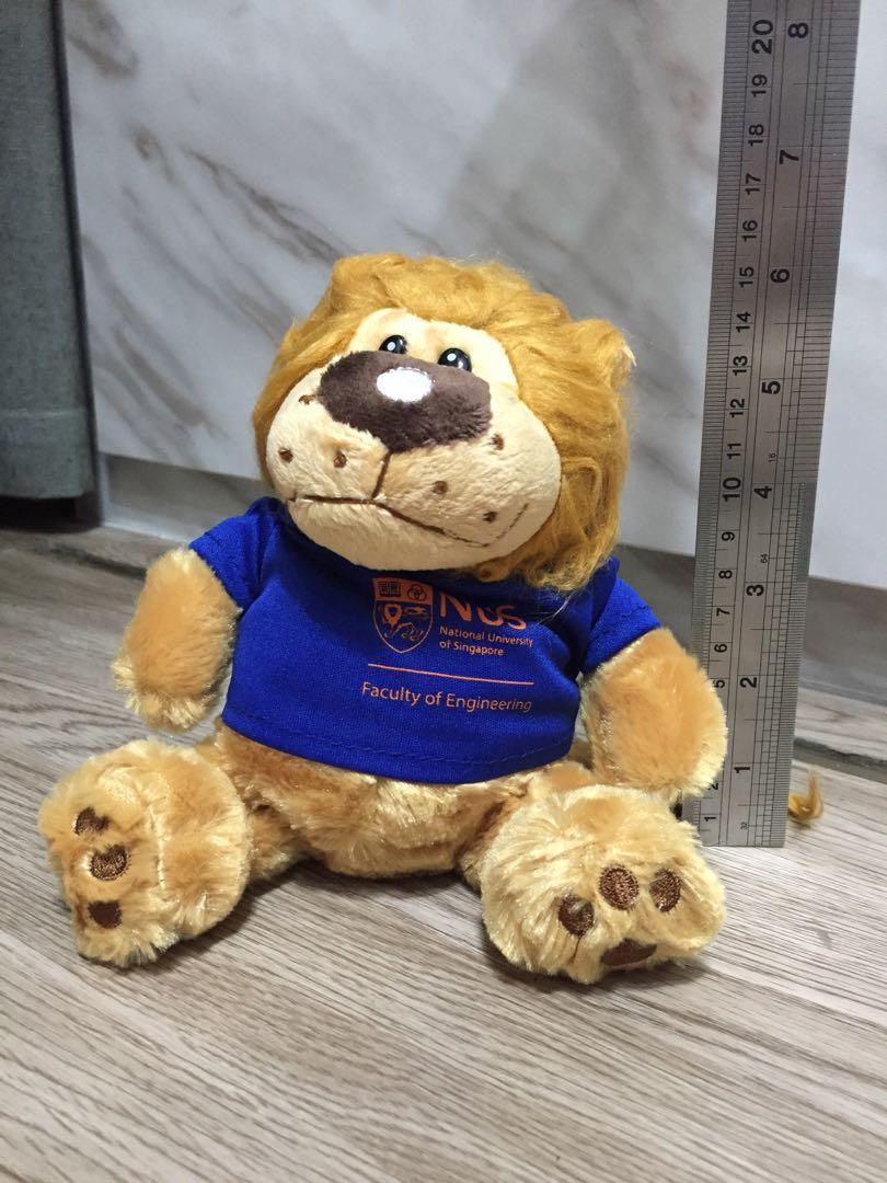 NUS plushies #Linus #mascot #alumni #soft toy, Hobbies & Toys, Toys ...