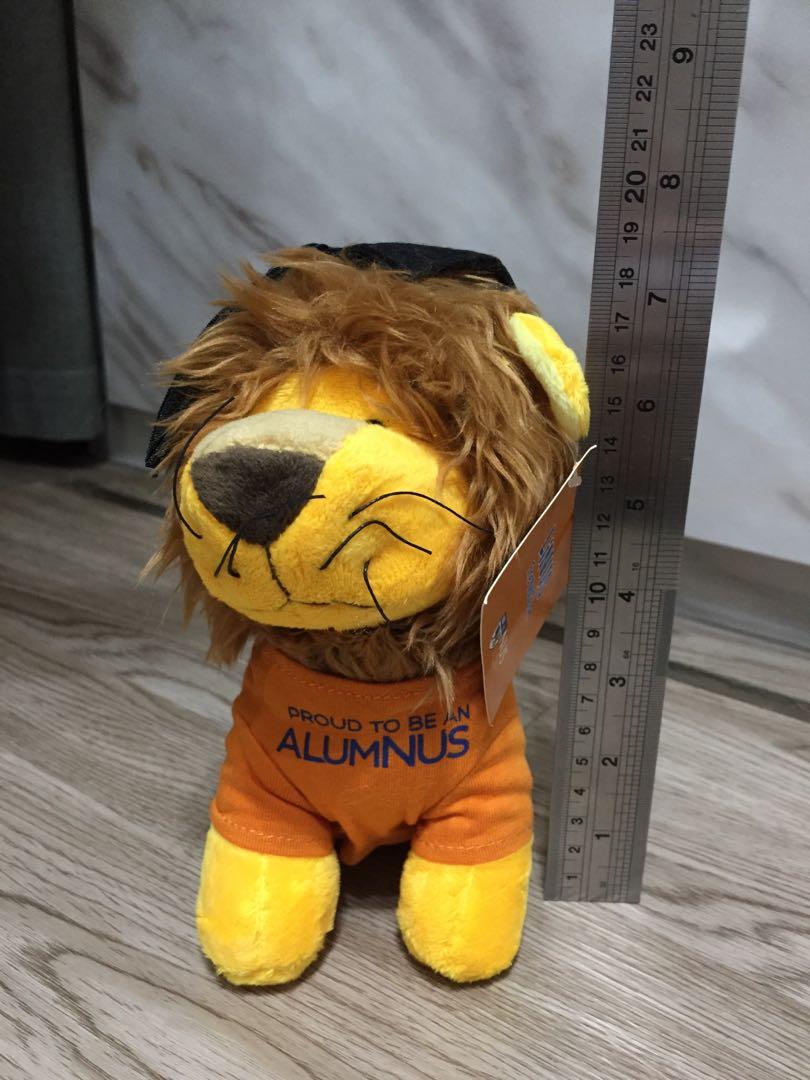 NUS plushies #Linus #mascot #alumni #soft toy, Hobbies & Toys, Toys ...
