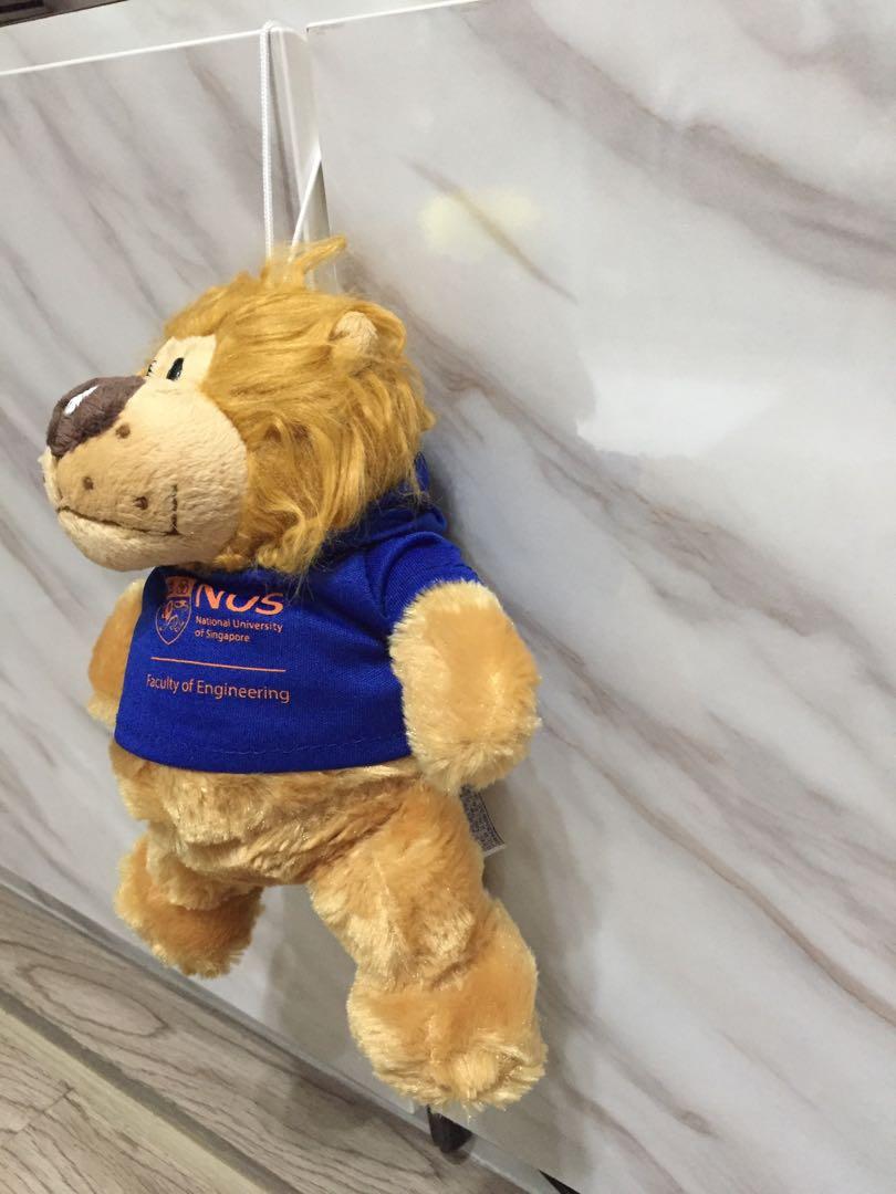 NUS plushies #Linus #mascot #alumni #soft toy, Hobbies & Toys, Toys ...