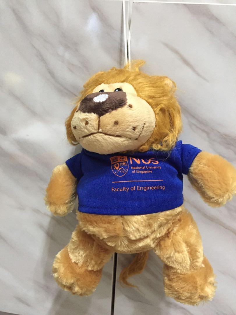 NUS plushies #Linus #mascot #alumni #soft toy, Hobbies & Toys, Toys ...