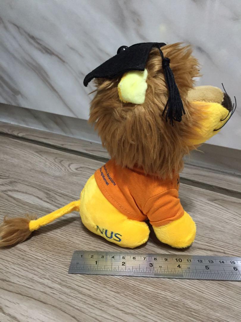 NUS plushies #Linus #mascot #alumni #soft toy, Hobbies & Toys, Toys ...