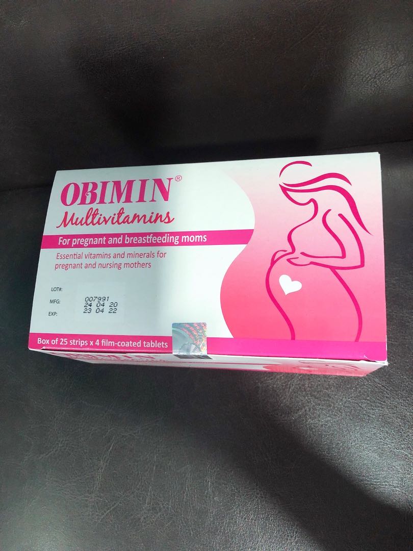 Obimin Multivitamins, Health & Beauty, Face & Skin Care on Carousell