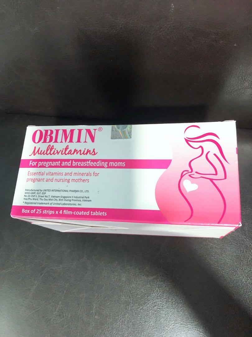 Obimin Multivitamins, Health & Beauty, Face & Skin Care on Carousell