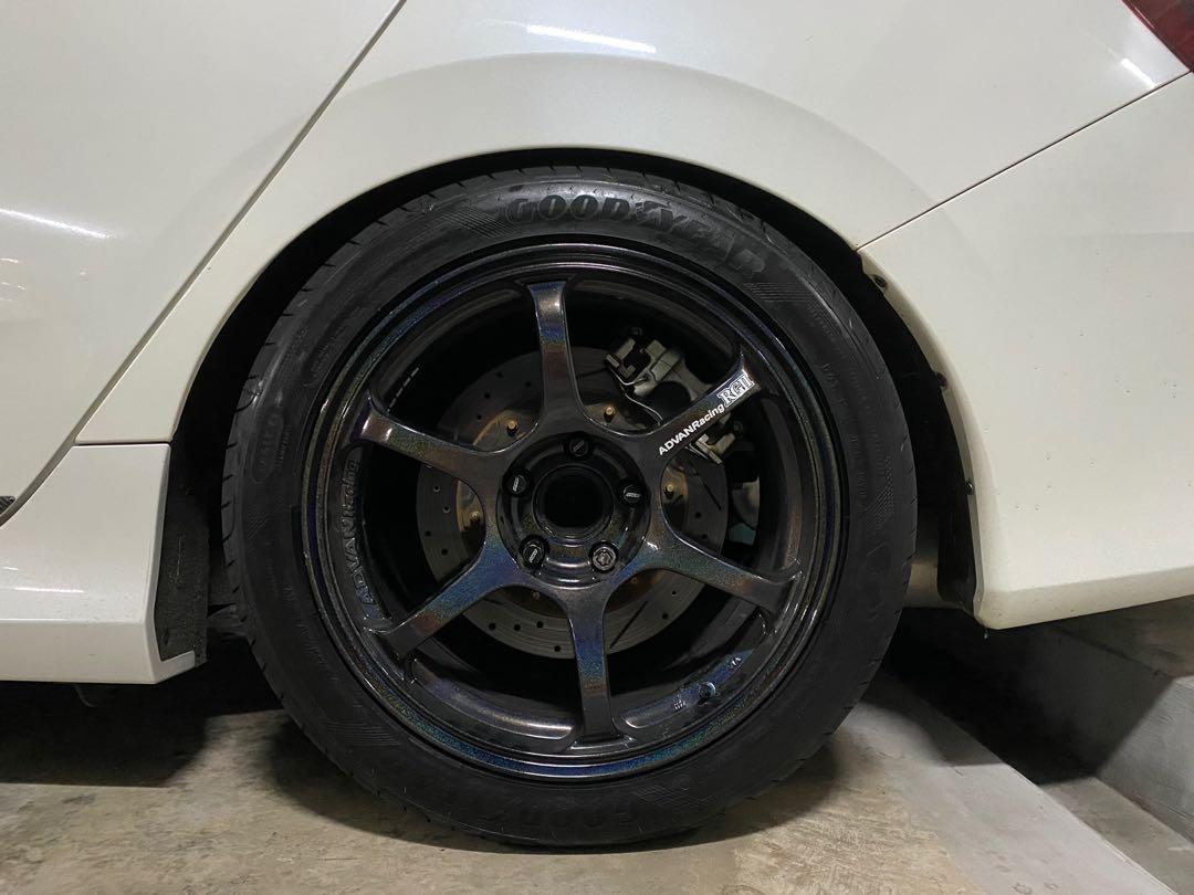 Original Advan racing RG2, Car Accessories, Tyres & Rims on Carousell