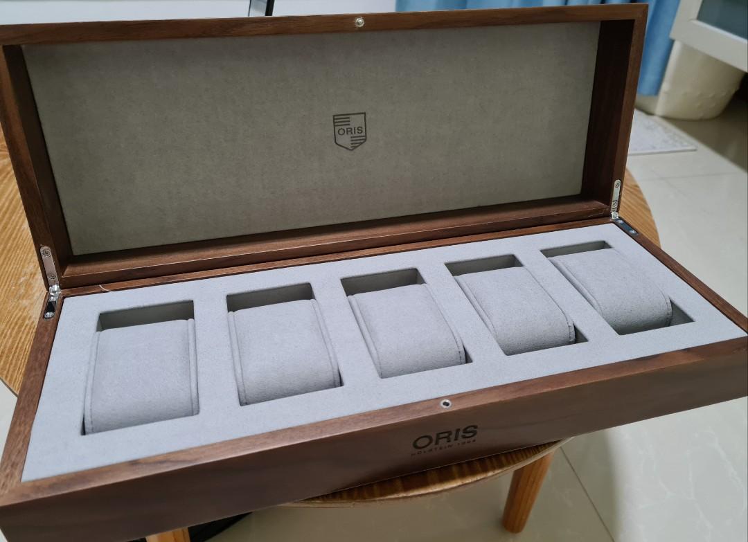 Oris Solid Wood Watch Case, Luxury, Watches on Carousell