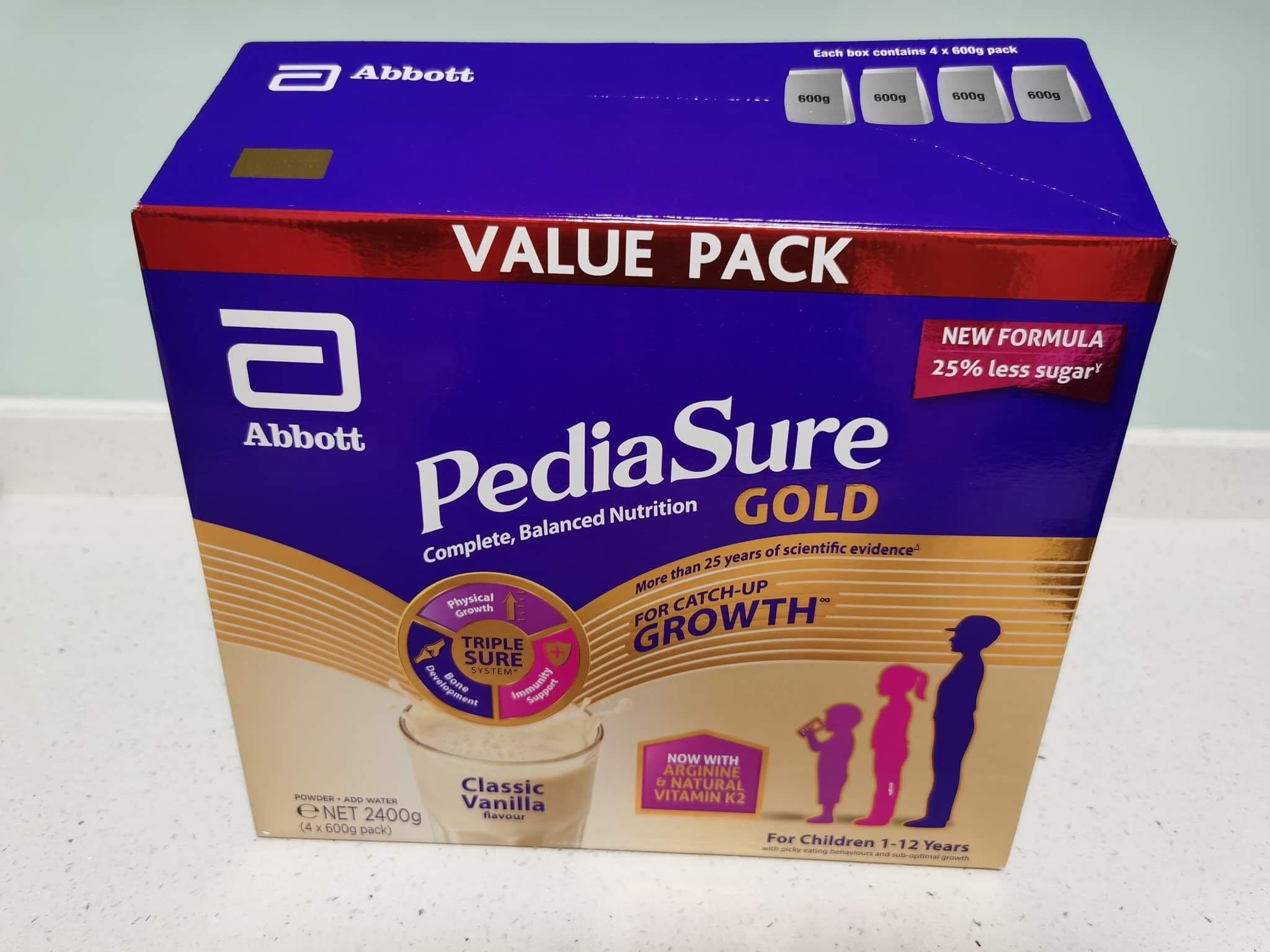 Pediasure Gold Value Packager (Vanilla Flavour), Babies & Kids, Nursing ...