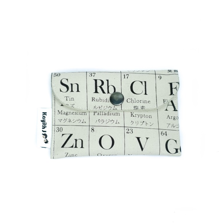 Periodic Table Card Holder. Cardholder, Luxury, Bags & Wallets on Carousell