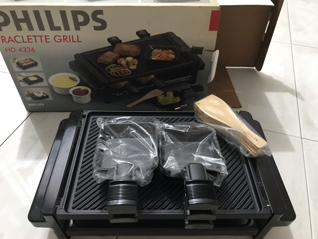 Philips BBQ Grill (Raclette Grill), TV & Home Appliances, Kitchen ...