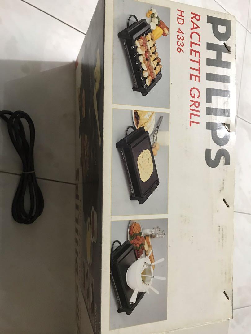 Philips BBQ Grill (Raclette Grill), TV & Home Appliances, Kitchen ...