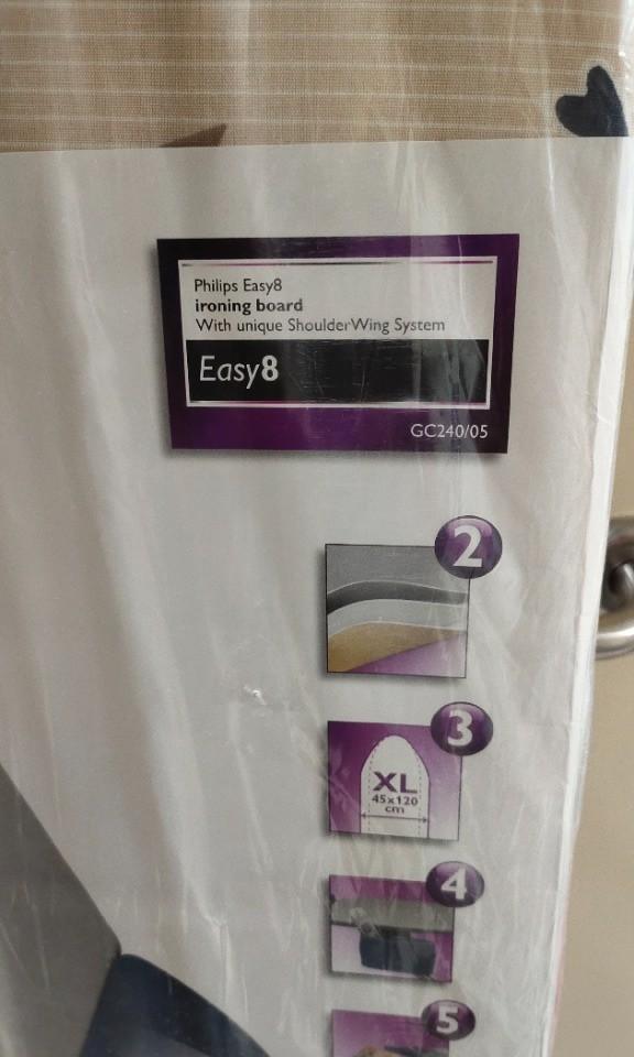 Philips Easy8 ironing board GC240/05, Furniture & Home Living ...
