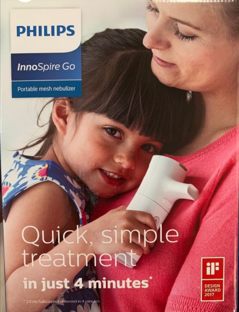 Philips innospire Go Silent Portable Mesh Nebulizer - All Parent MUST ...