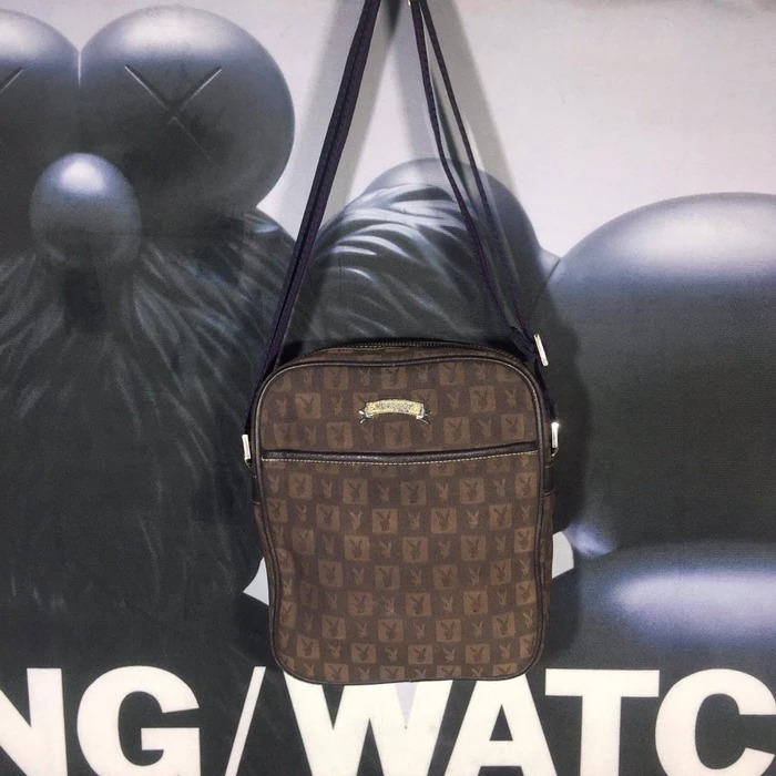 Playboy Monogram Sling Bag, Men's Fashion, Bags, Sling Bags on Carousell