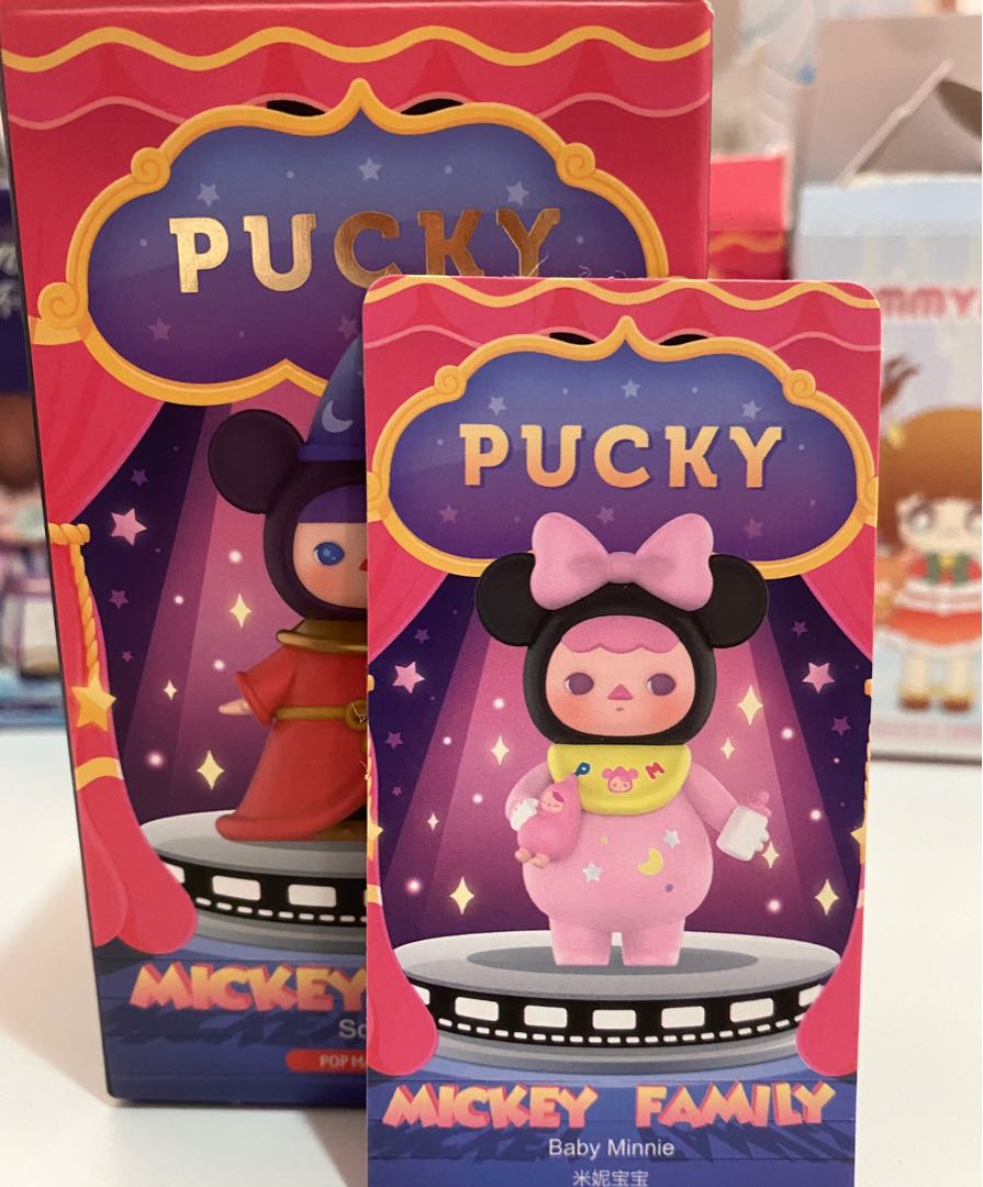 Popmart Pucky Disney Mickey, Toys & Games, Bricks & Figurines on Carousell