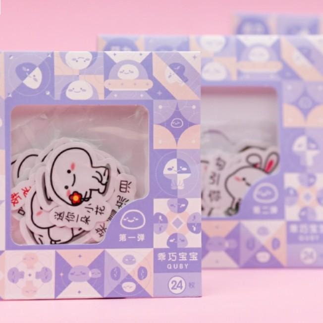 Quby stickers; 乖巧宝宝 ; Lil bean, Hobbies & Toys, Stationery & Craft ...