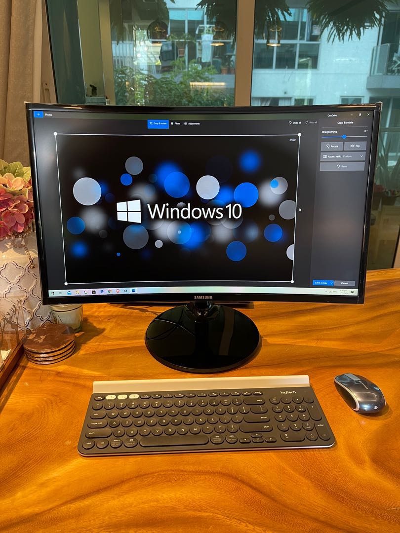 Samsung 27” FHD curved monitor (C27F390), Computers & Tech, Parts ...