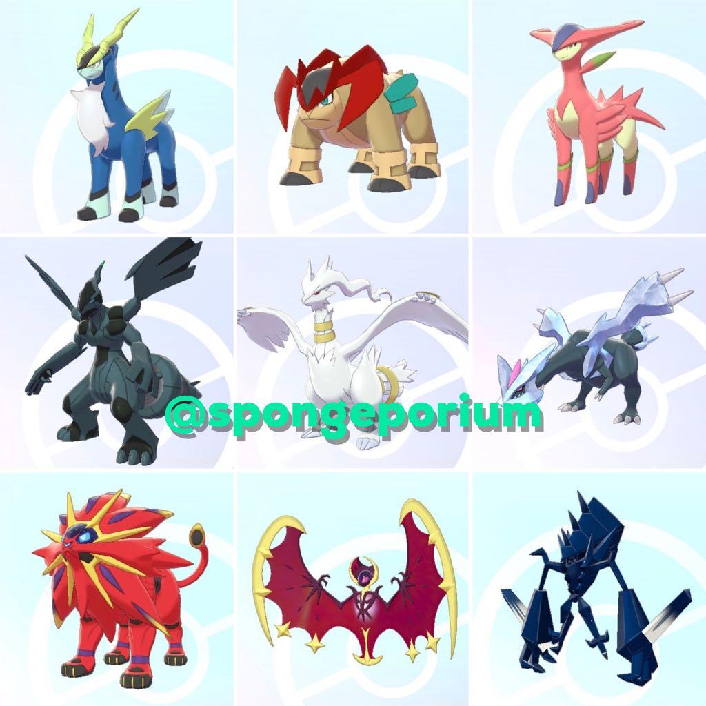 Shiny Legendary & Mythical Pokemon (Sword & Shield), Toys & Games ...