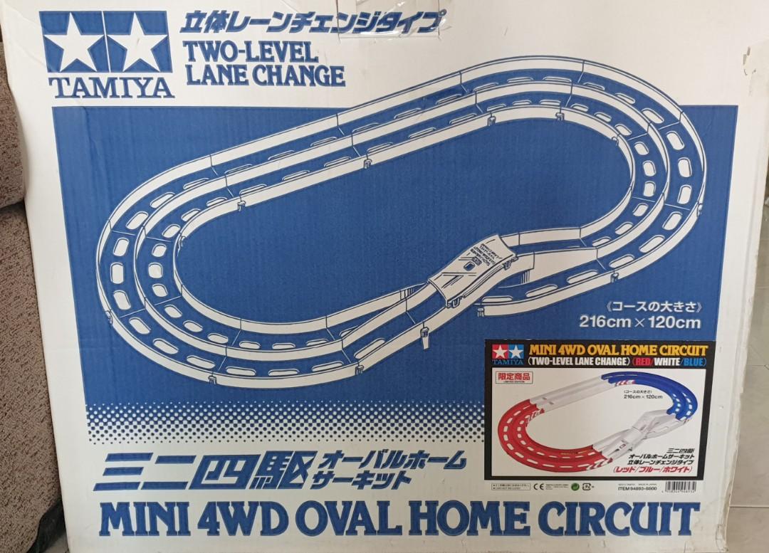Tamiya Mini 4WD Oval Home Circuit (Two-Level Lane Change), Hobbies ...