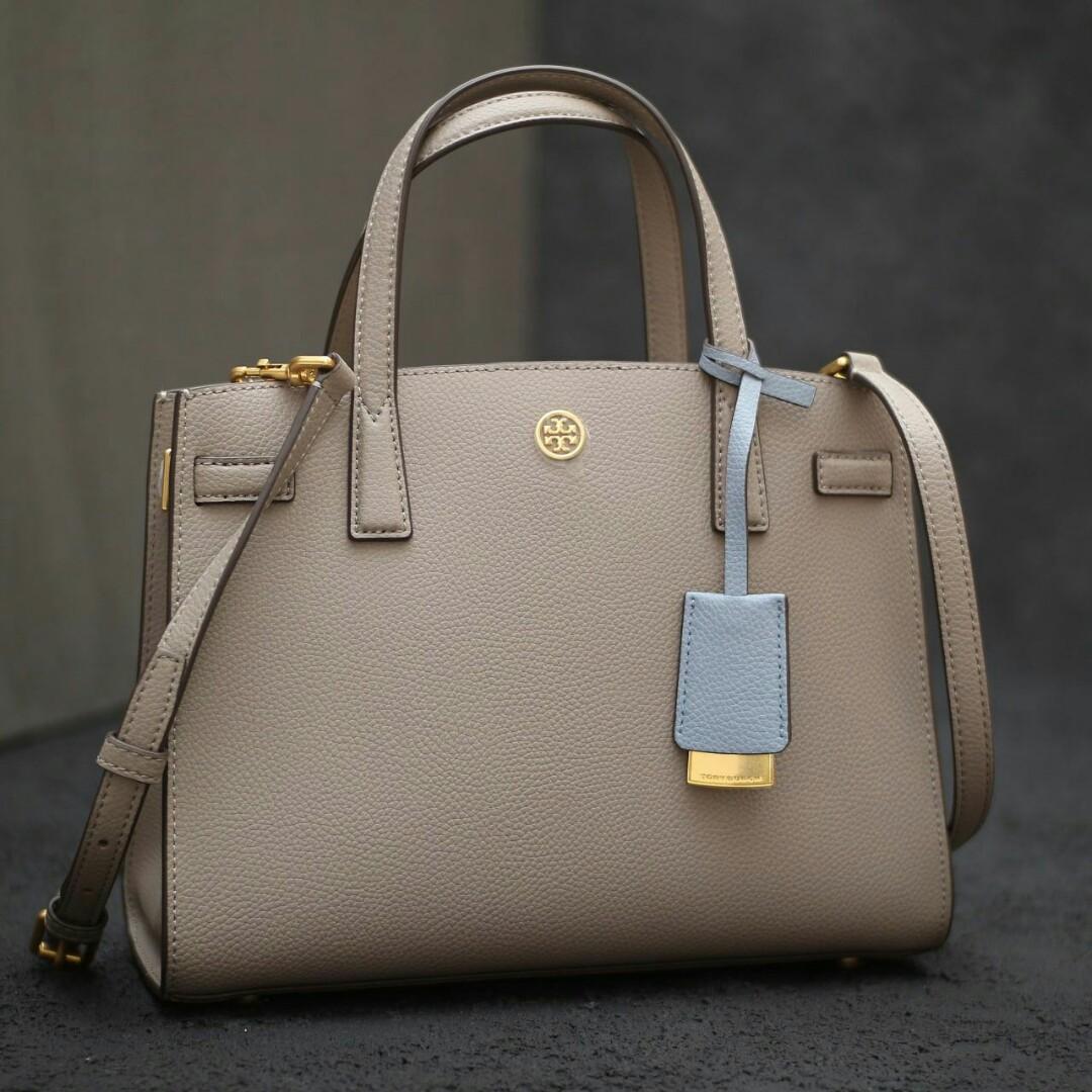 Tory Burch Walker Tote Bag Small, Fesyen Wanita, Tas & Dompet di Carousell