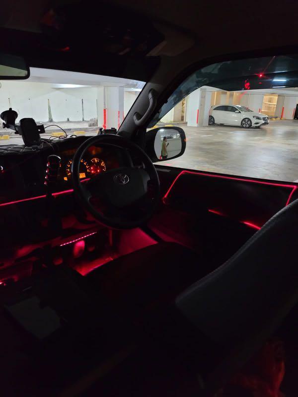 Toyota Hiace RGB LED Optic Fibre , Car Accessories, Accessories on ...