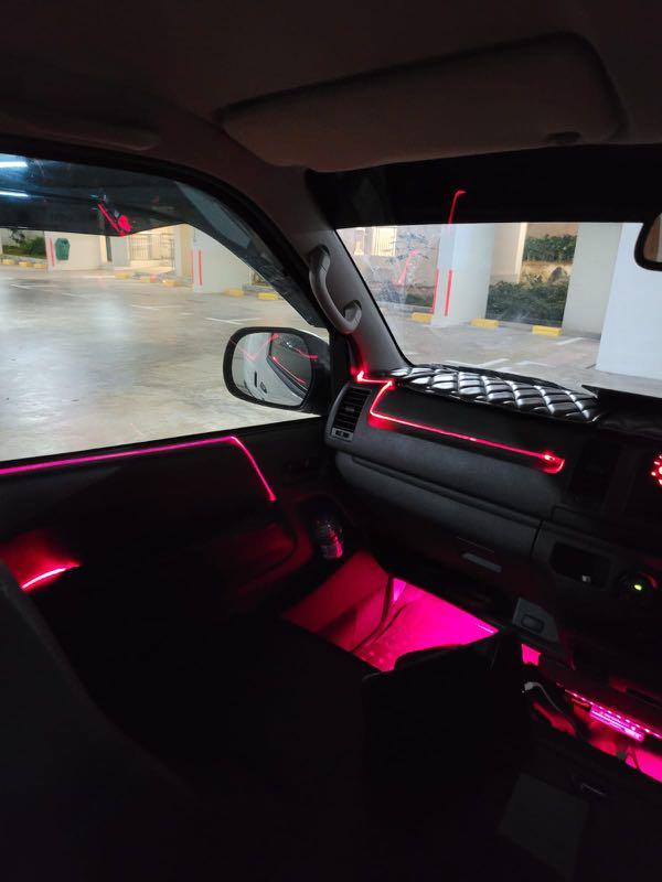 Toyota Hiace RGB LED Optic Fibre , Car Accessories, Accessories on ...