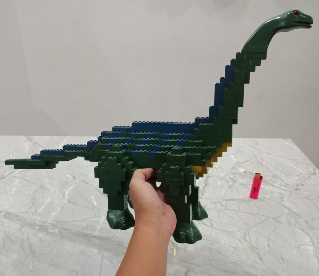 VINTAGE 1993 LEGO MEGA BLOKS 9701 BRONTOSAURUS, Hobbies & Toys, Toys ...