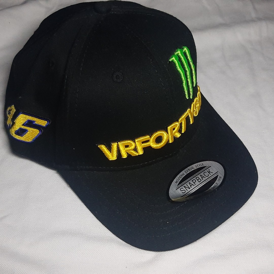 VR46 monster, Men's Fashion, Watches & Accessories, Cap & Hats on Carousell