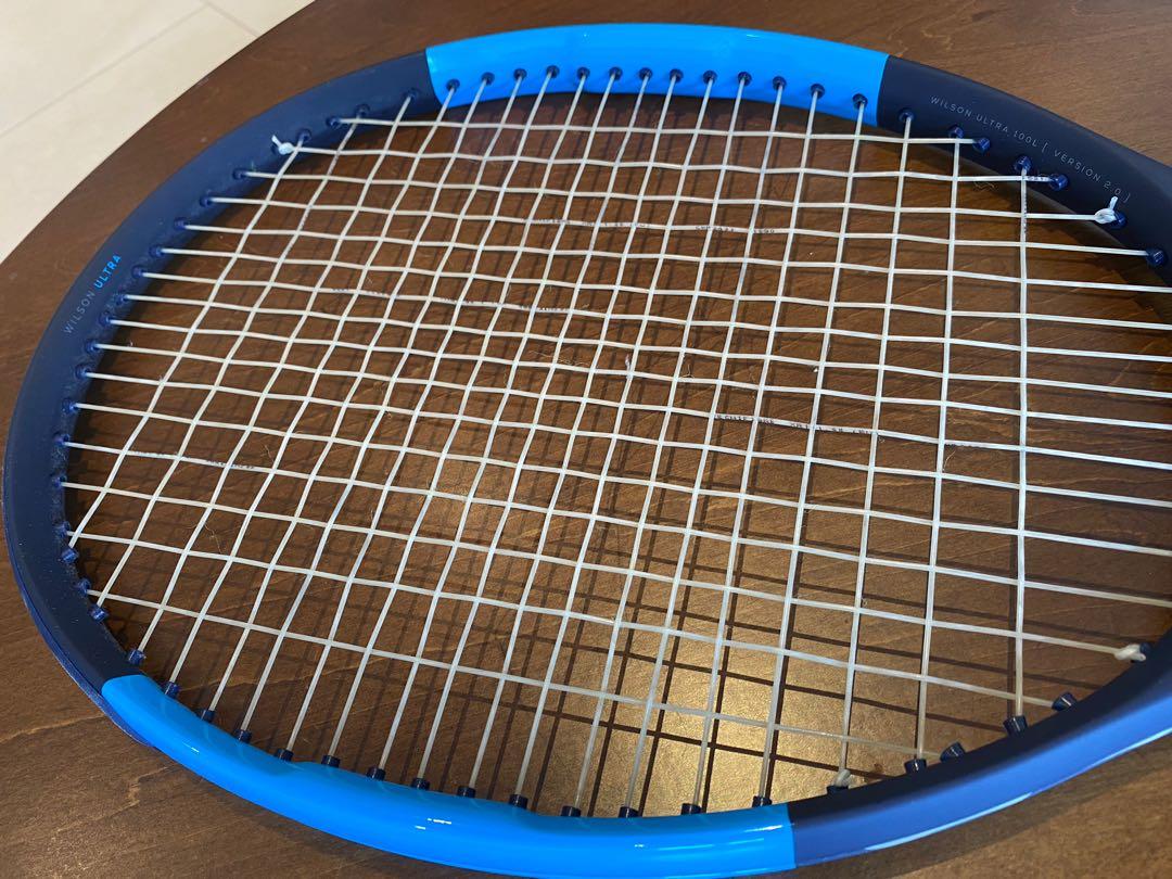 Wilson Ultra 100L v2.0, Sports Equipment, Sports & Games, Racket & Ball ...
