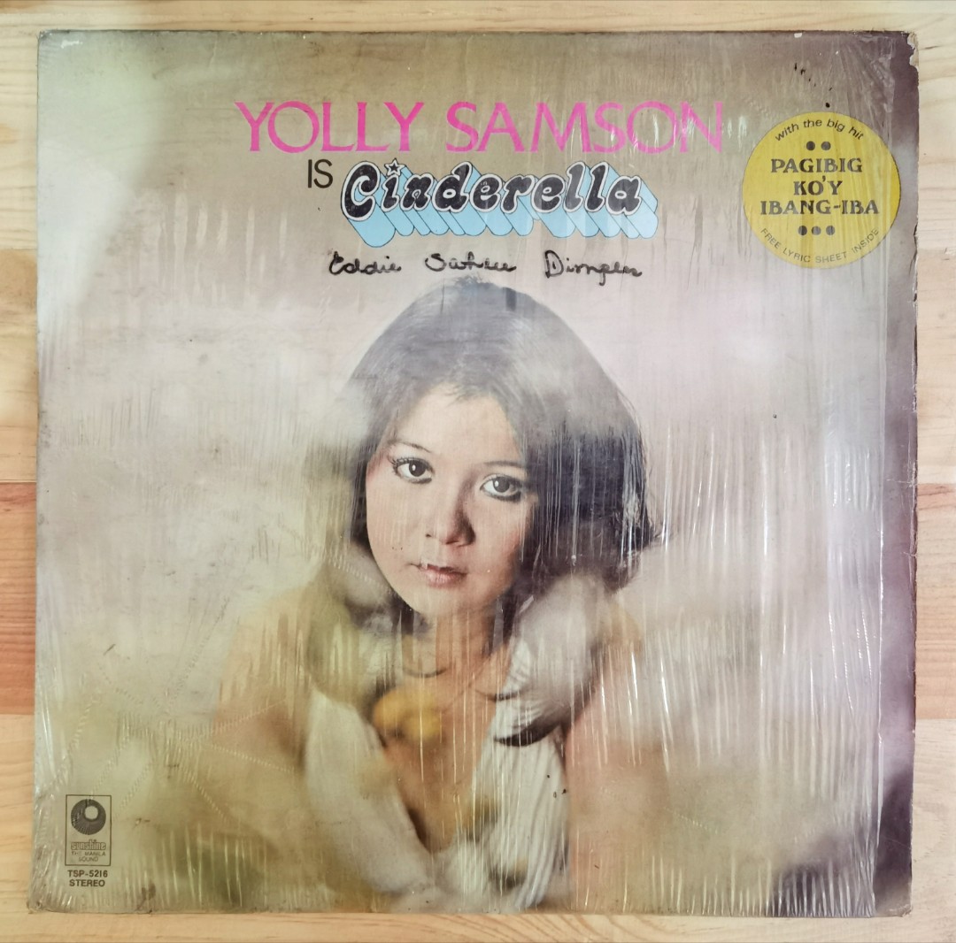 Yolly Samson Is Cinderella OPM Plaka Vinyl Long Playing Records ...