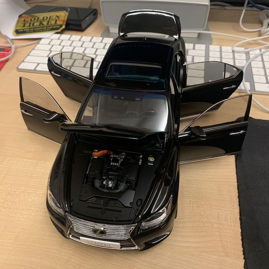 1:18 Autoart Lexus LS600HL (Black), Hobbies & Toys, Toys & Games on Carousell