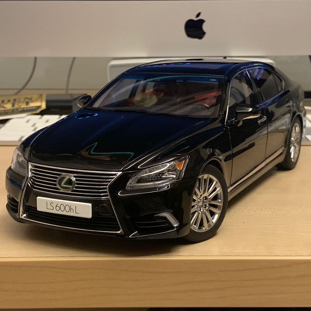 1:18 Autoart Lexus LS600HL (Black), Hobbies & Toys, Toys & Games on ...