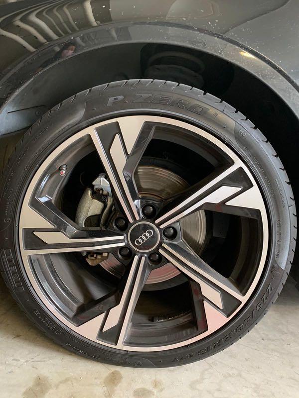 Audi 18 inch Rims with PZero tyres, Car Accessories, Tyres & Rims on ...