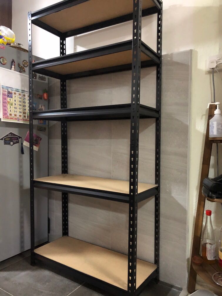 4 Tier Heavy Duty Storage Rack, Furniture & Home Living, Home ...
