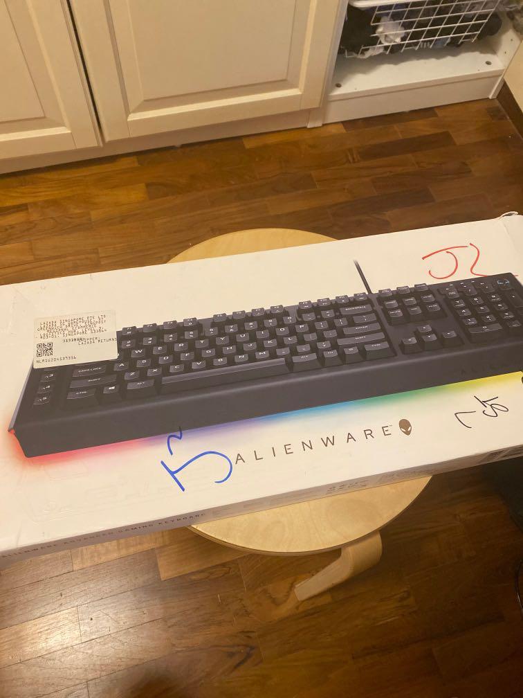 Alienware advanced gaming keyboard, Computers & Tech, Parts ...