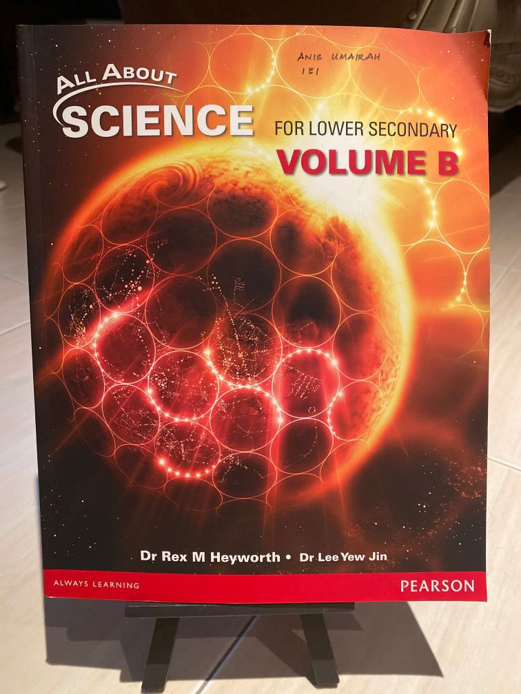 All About Science Lower Secondary Textbook Volume B, Hobbies & Toys ...