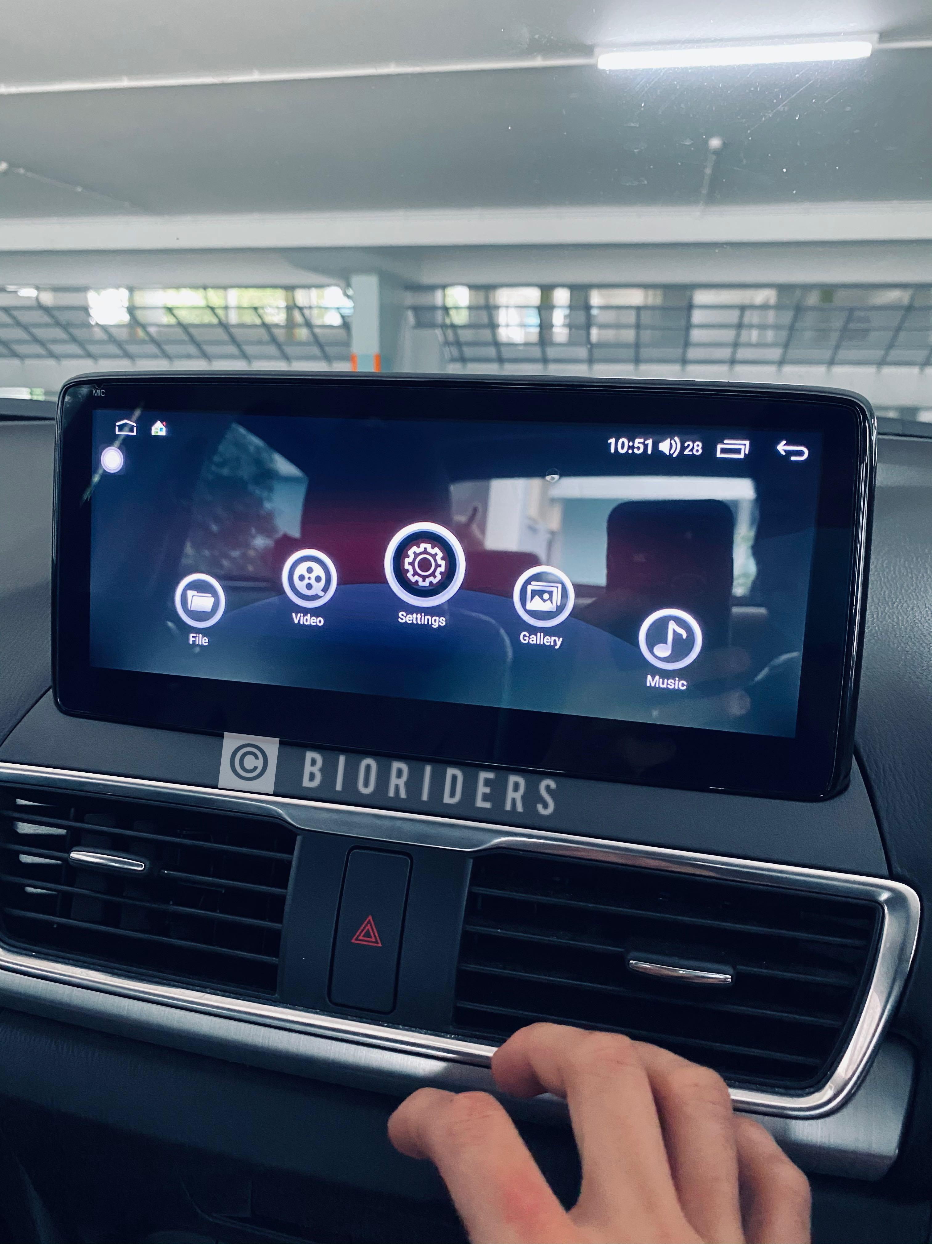 Android 10 4G SIM card player radio stereo audio GPS 10.25 inch for ...