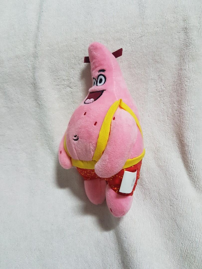 Authentic Nickelodeon Spongebob Square Pants Patrick Plush Soft Toy ...