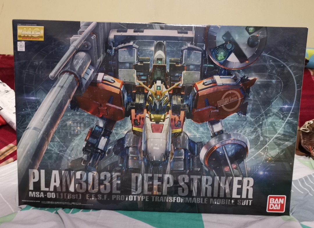 Bandai MG Deep Striker Gundam, Hobbies & Toys, Toys & Games on Carousell