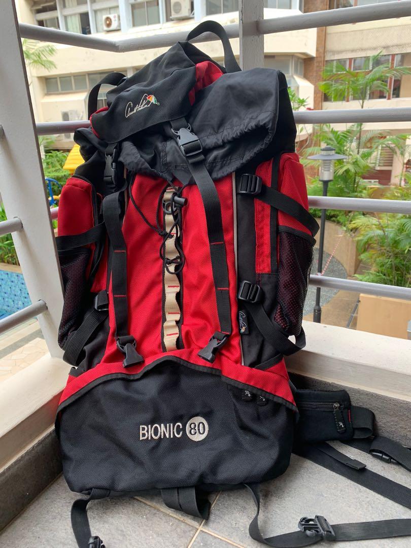Bionic 80 camping and hiking backpack, Men's Fashion, Bags, Backpacks ...