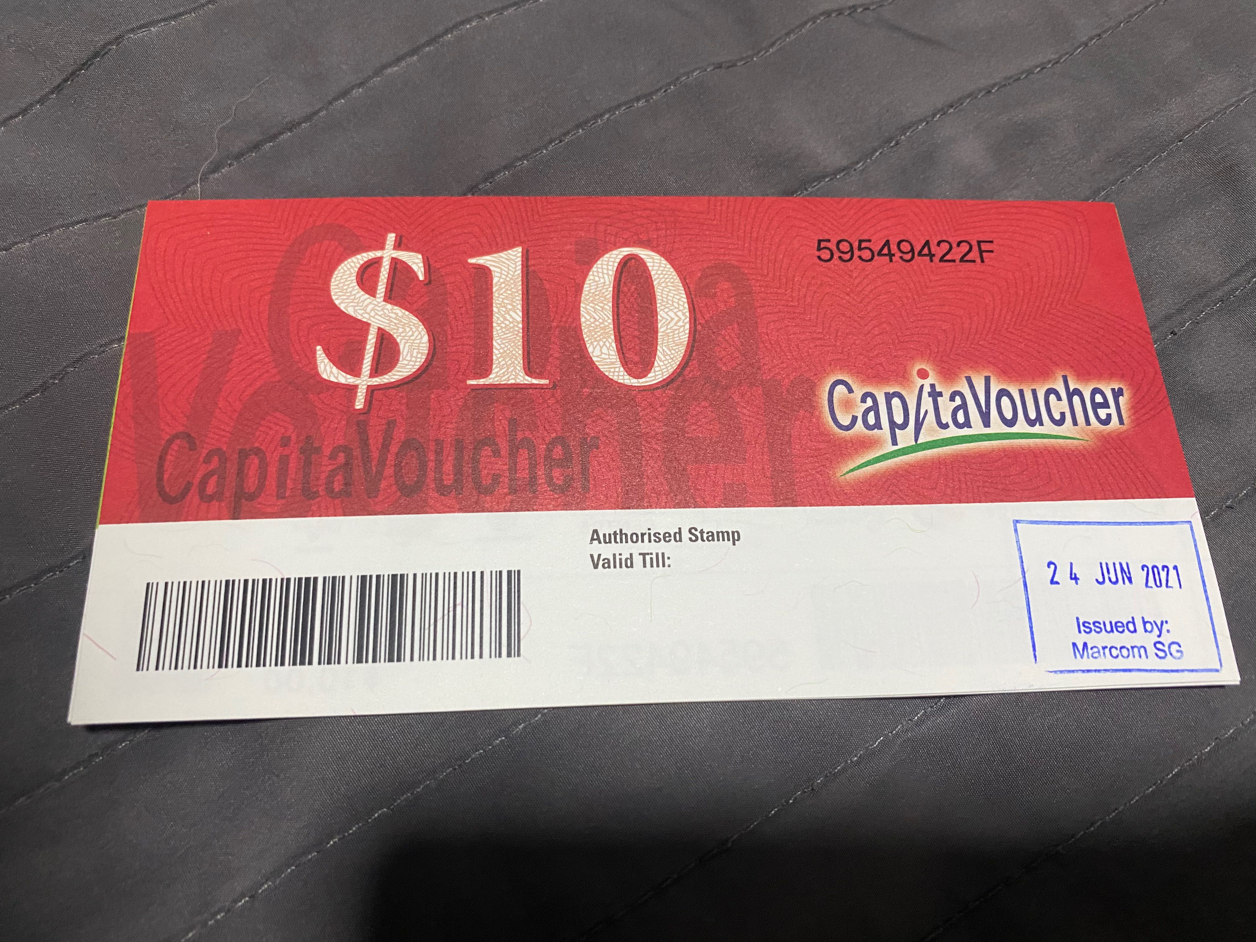 Capita Voucher, Tickets & Vouchers, Vouchers on Carousell