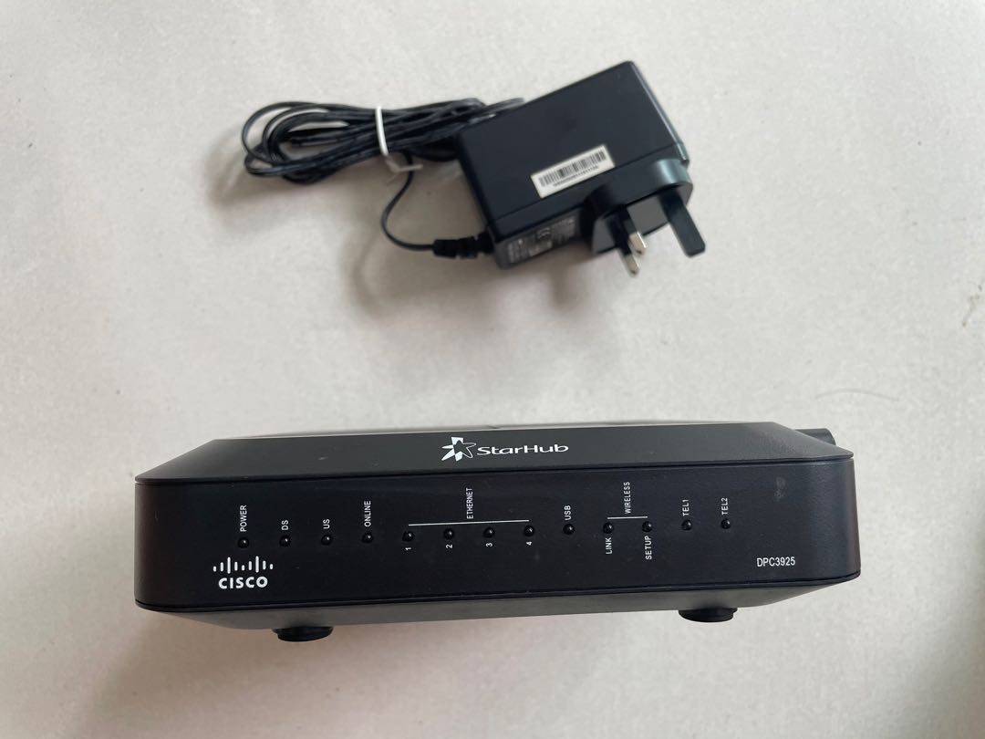 Cisco DPC3925 wireless modem, Computers & Tech, Parts & Accessories ...