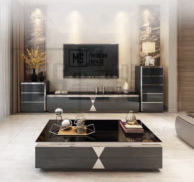 NISSA Modern Luxe TV Console / TVC113, Furniture & Home Living ...