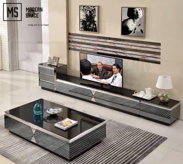NISSA Modern Luxe TV Console / TVC113, Furniture & Home Living ...