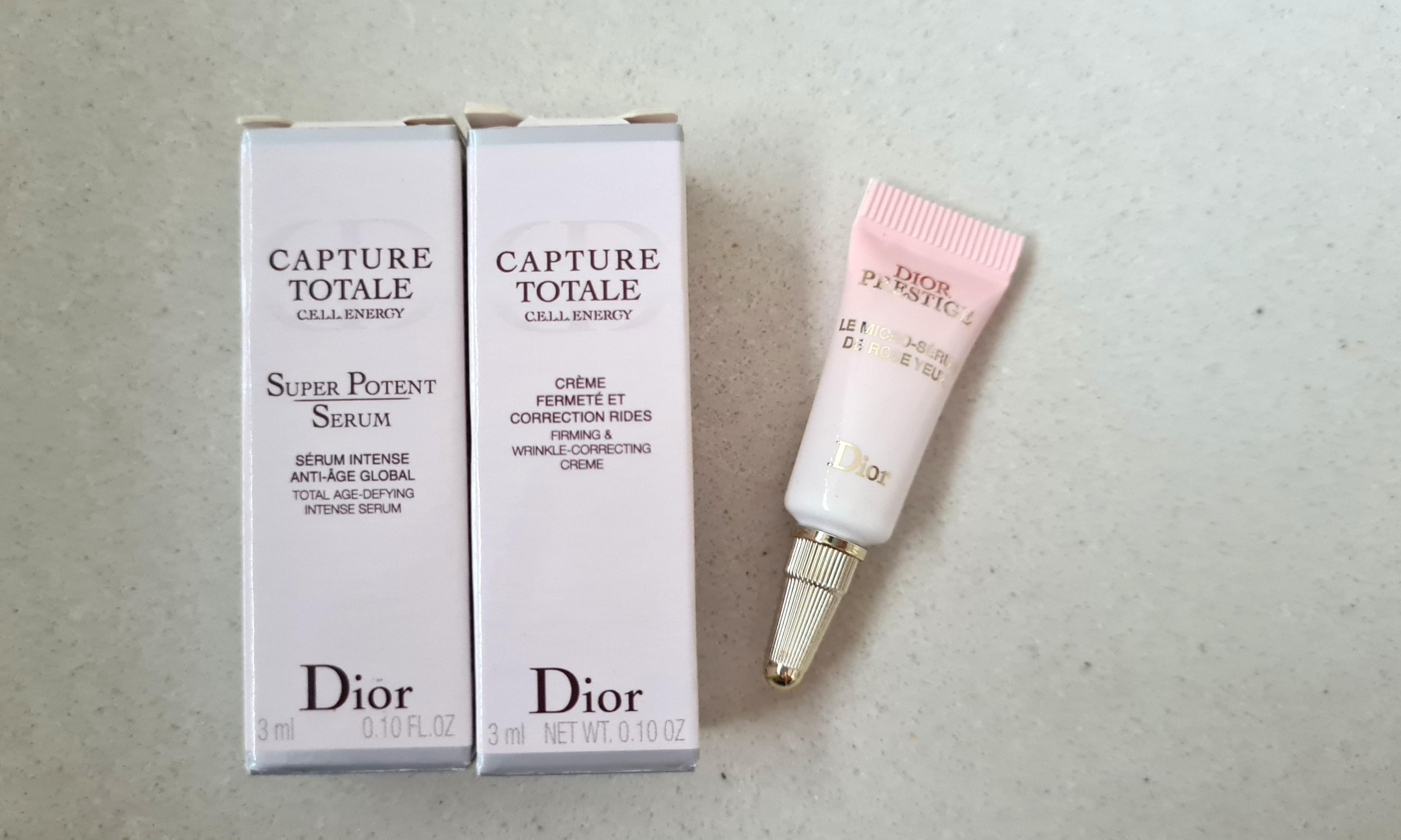 Dior Capture Total Super Potent Serum Creme 3ml, Health & Beauty, Face ...