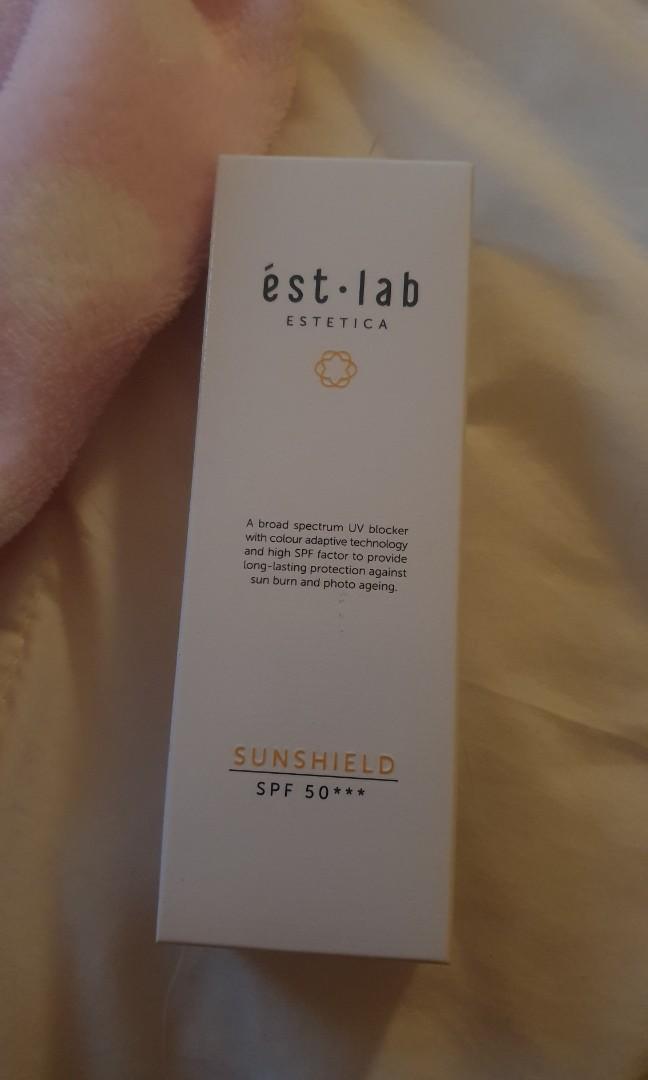 Est Lab Estetica Sunshield SPF 50+++, Beauty & Personal Care, Face ...