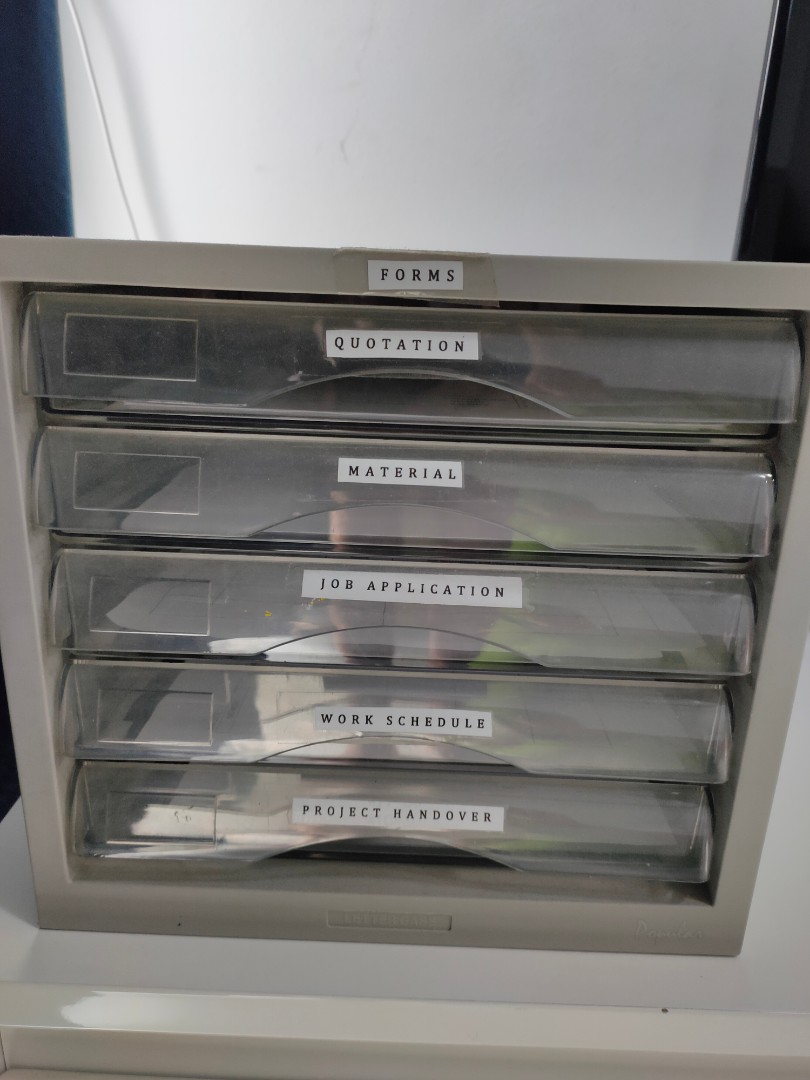 Forms Drawer, Books & Stationery, Stationery on Carousell