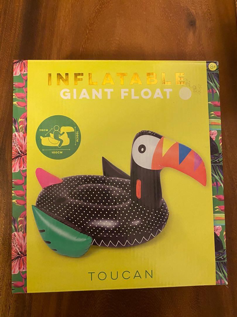 Giant Inflatable Toucan Bird Lilo Float, Babies & Kids, Infant Playtime ...
