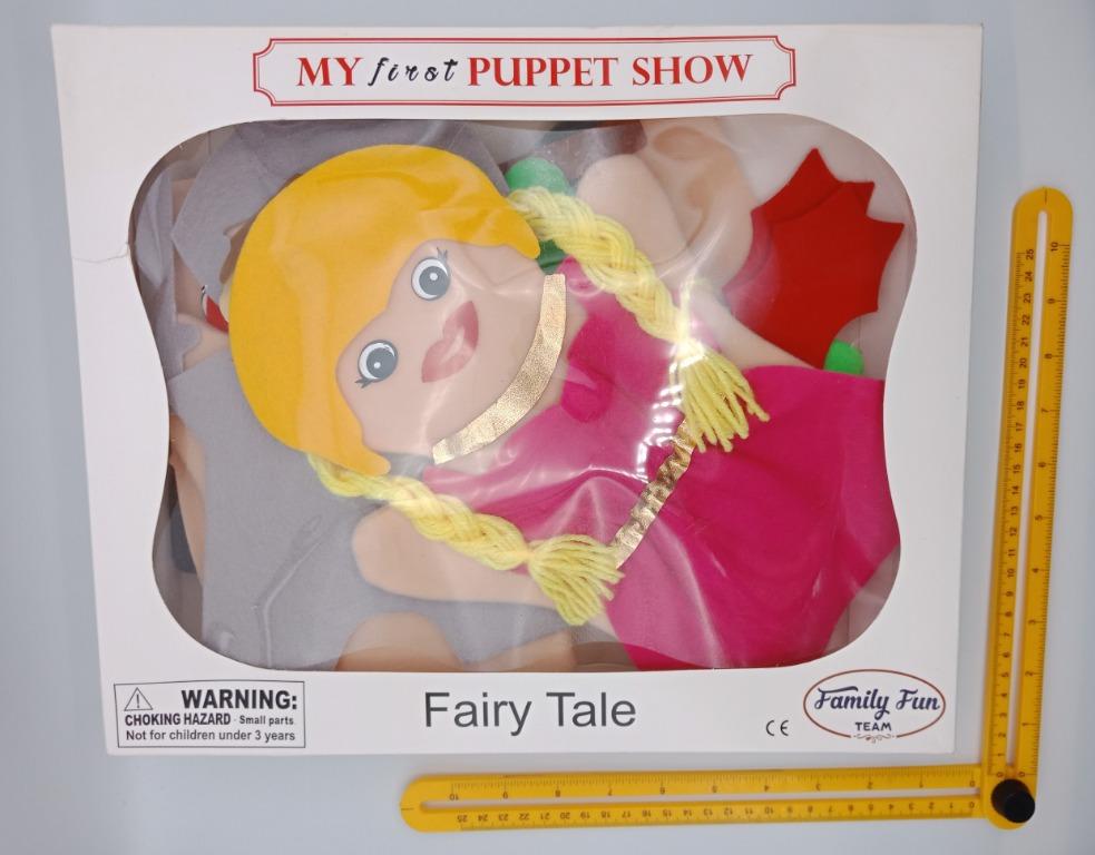 Hand Puppets Fairy Tale 4 Character Set - Fairy Tale & Nursery Rhymes ...