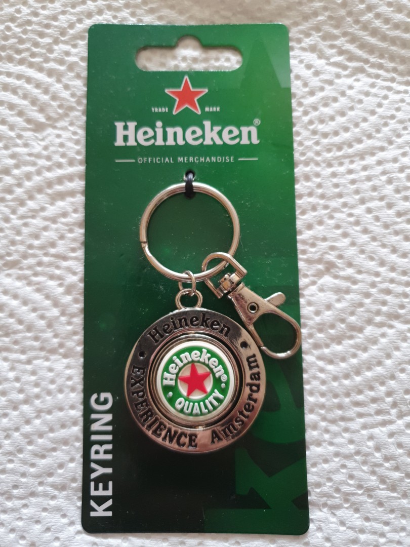 Heineken keychain, Everything Else on Carousell