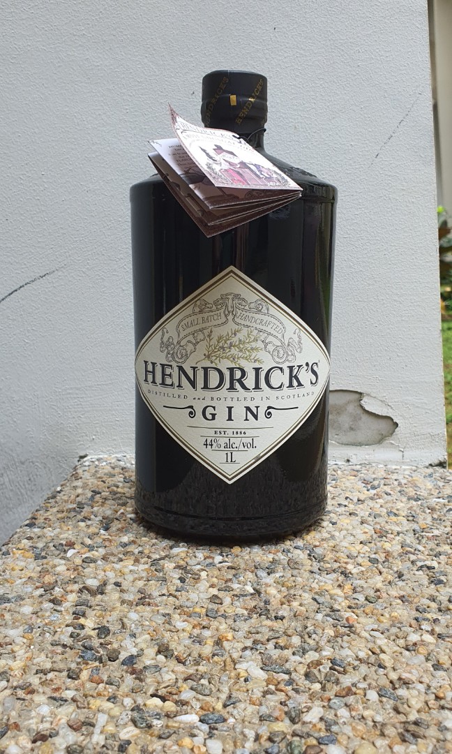 Hendricks Gin 1L, Food & Drinks, Alcoholic Beverages on Carousell