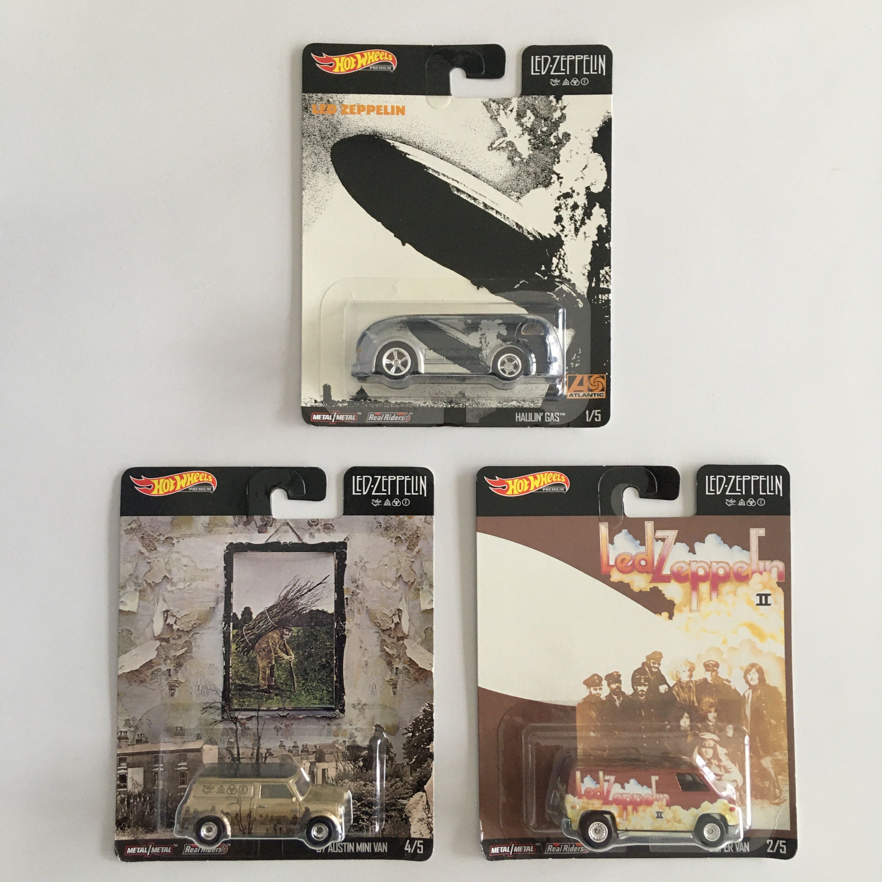 Hot Wheels Led Zeppelin Die-Cast Vehicles, Hobbies & Toys, Toys & Games ...